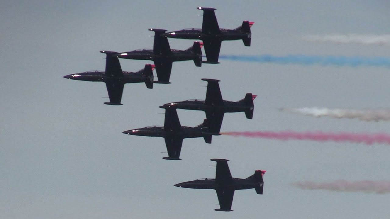 Patriots Jet Team. L-39. SF Fleet Week. Saturday. 60fps. 2019 - YouTube