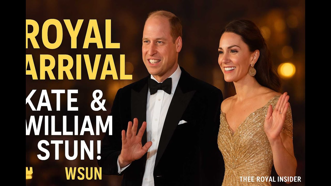 Prince William & Princess Kate Shine at Royal Variety Performance! at ...