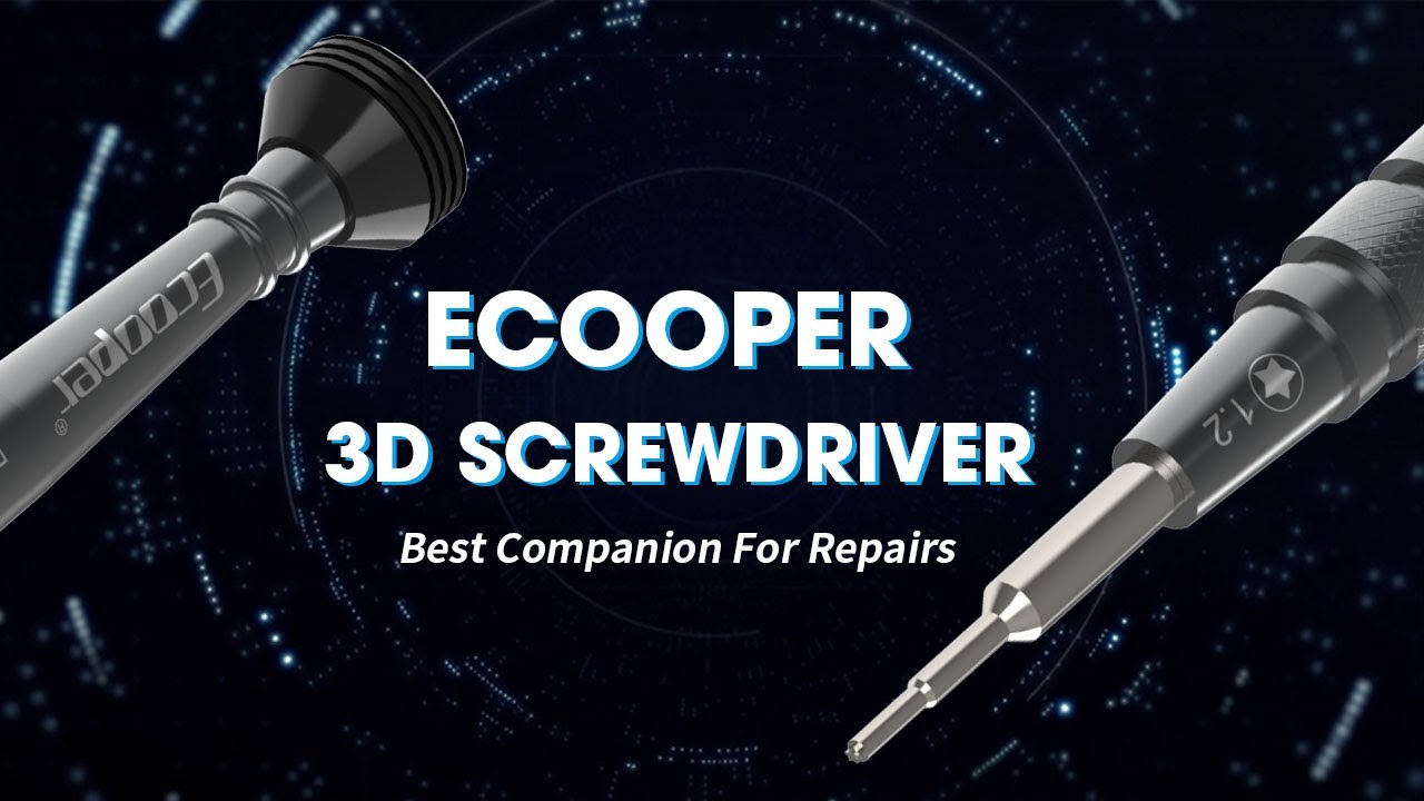 How Ecooper 3D Screwdriver Performs Well in Repairs-Precision Tip, Anti ...