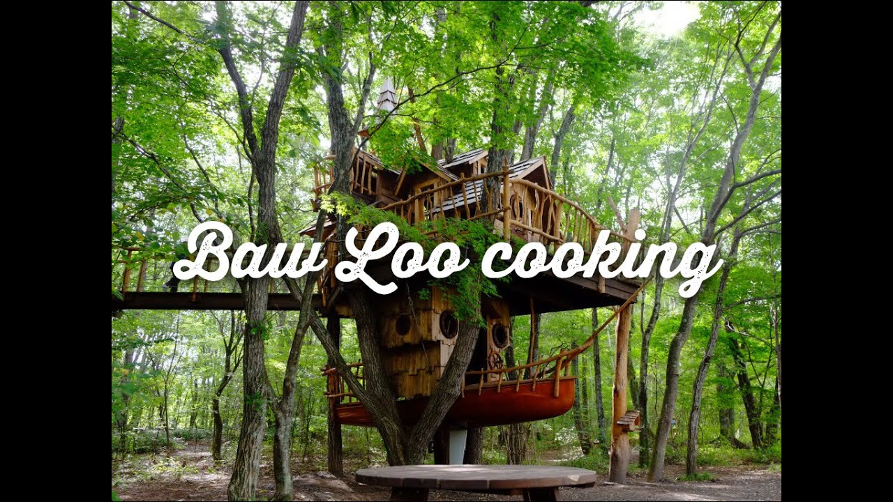 ユニフレーム ツインバーナー US-1900でBaw Loo (バウルー) クッキング - YouTube