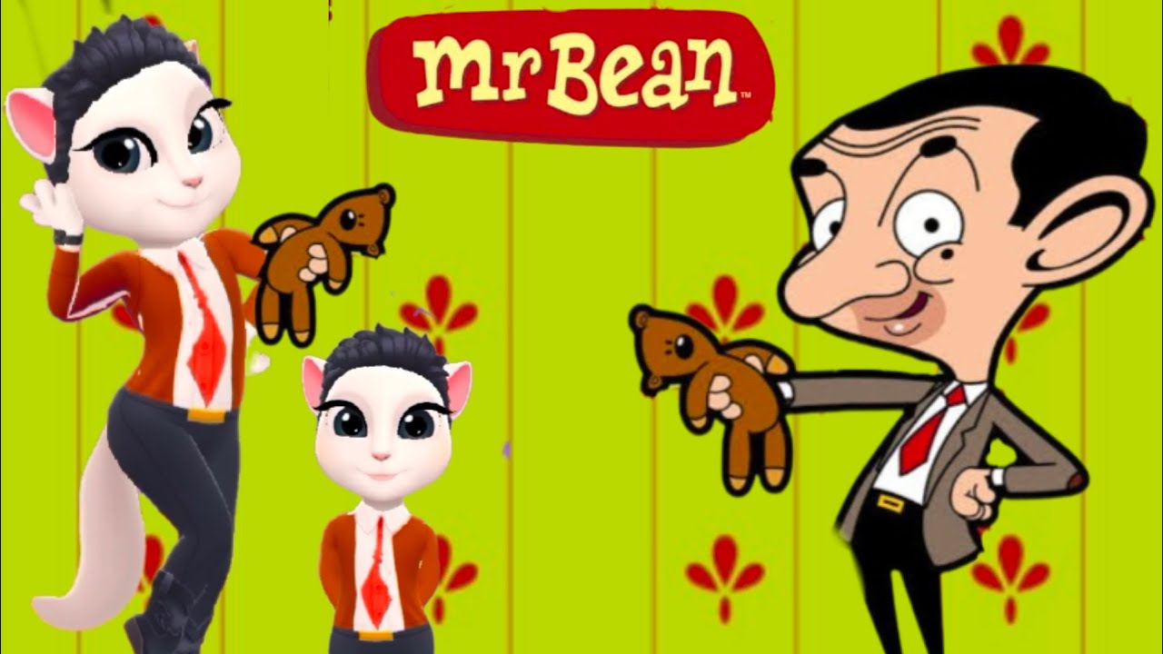 My talking angela 2 mr bean - YouTube