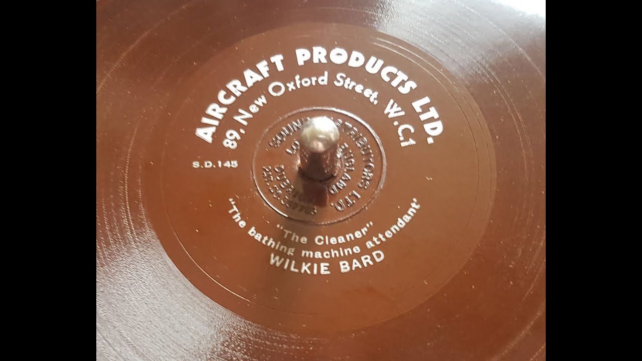 Wilkie Bard 1930's Flexi 5" 78 rpm - YouTube