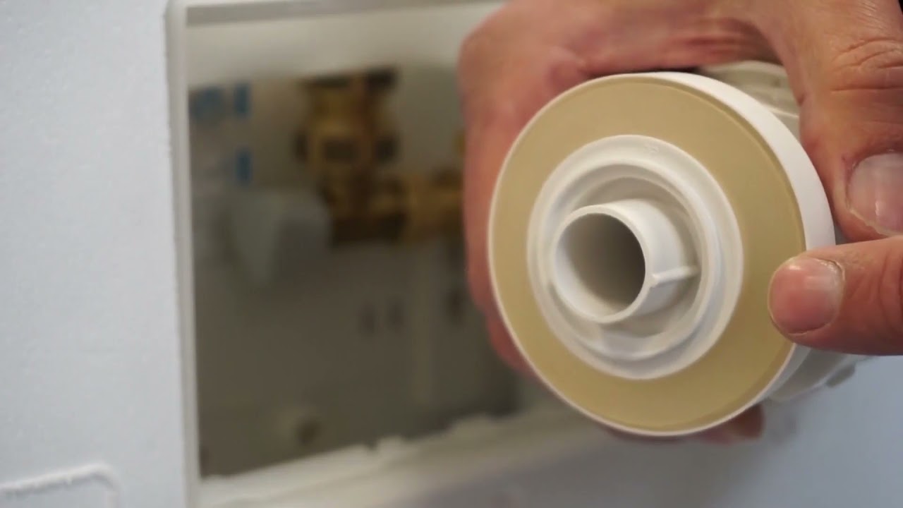 How to replace a gasket & mechanism in a cistern - SANIT - YouTube