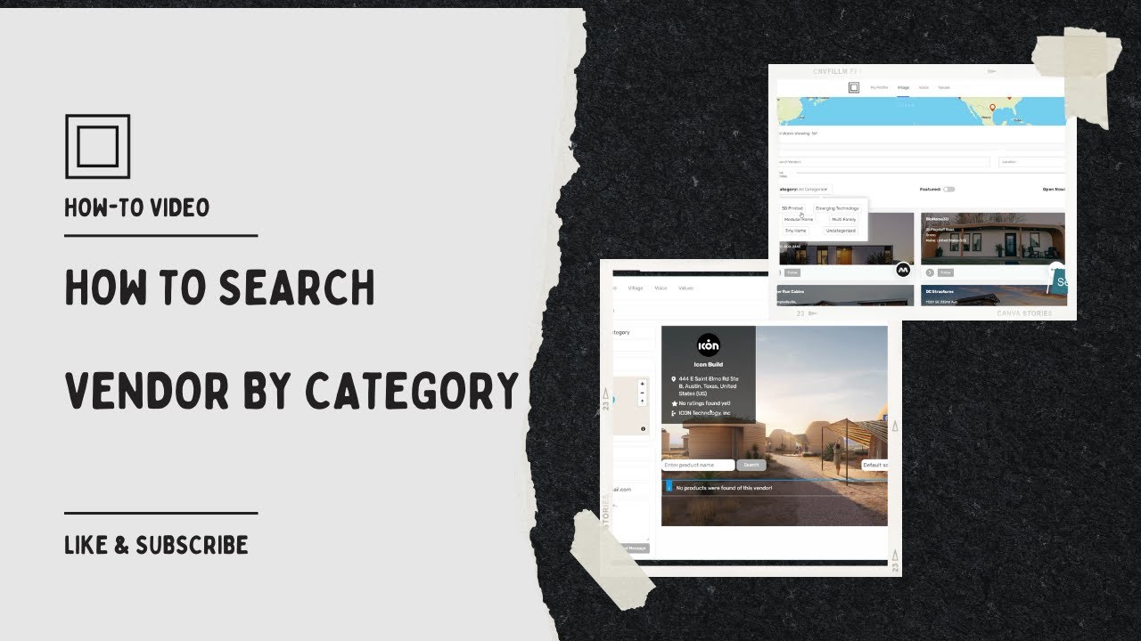 How to Search Vendor By Category: A Comprehensive Guide - YouTube