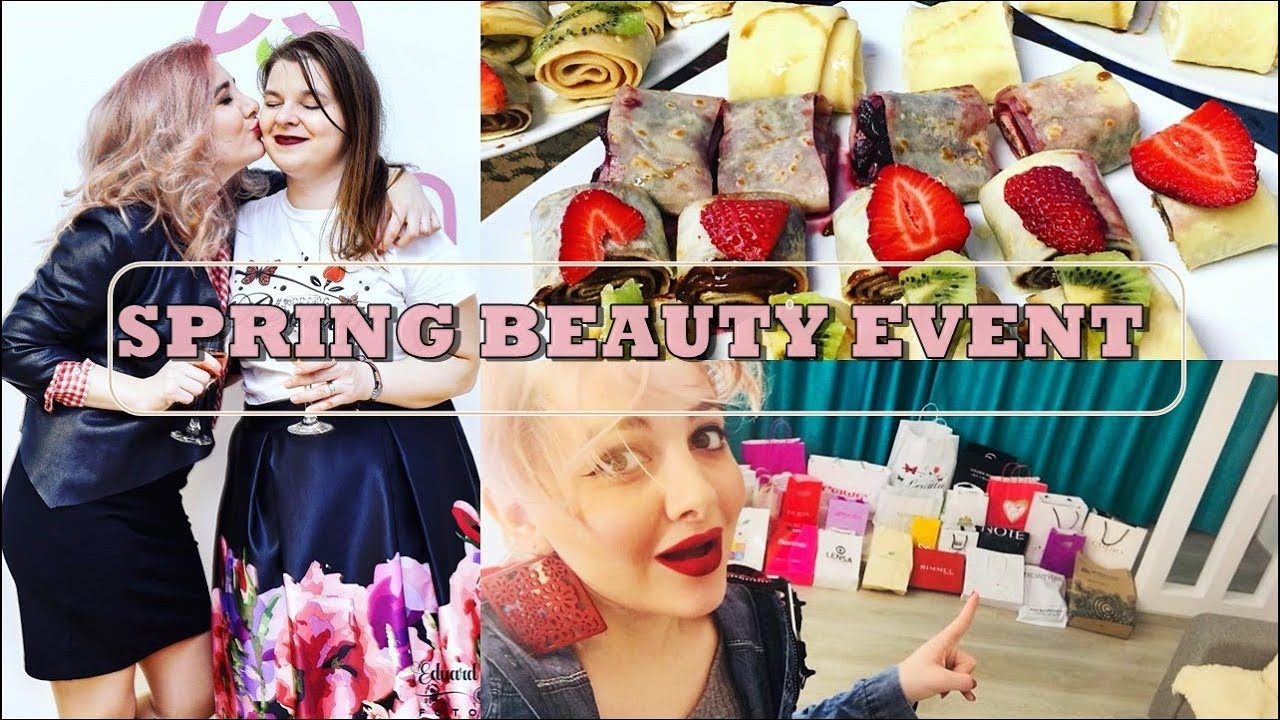 VLOG: Spring Beauty Event - YouTube
