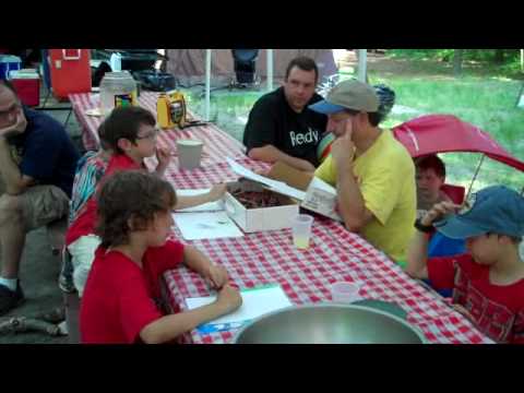 Royal Ranger Commander Robin gives the Bible lesson - YouTube