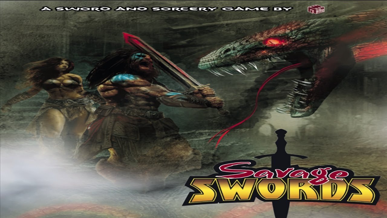 Savage Swords RPG (The Red Room publisher) - First Look - YouTube
