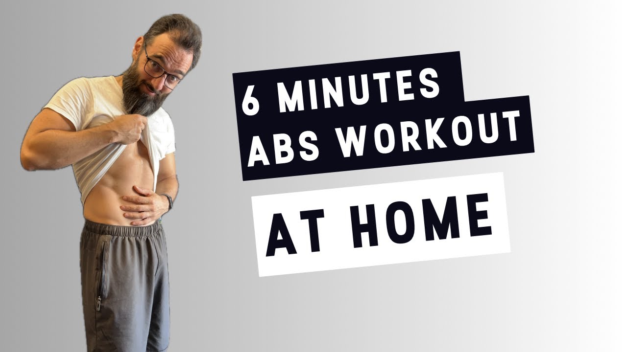 6 minutes ABS Workout follow along - YouTube