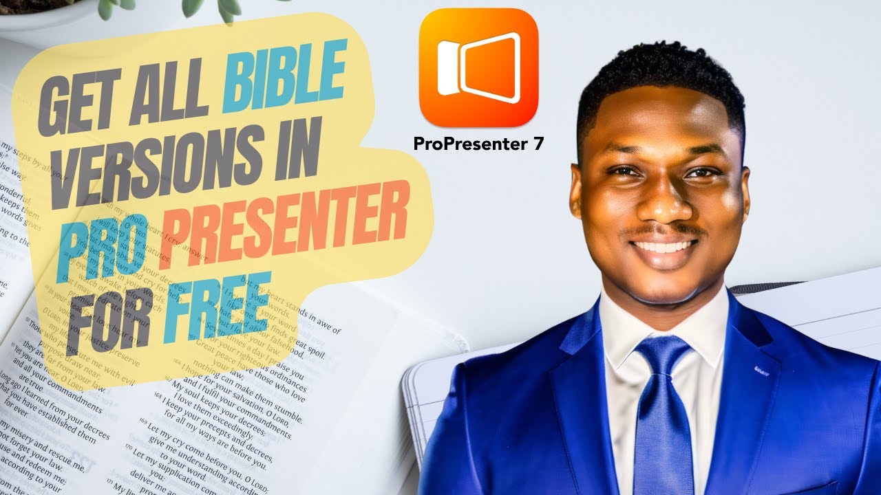 Get ALL Bible Versions in ProPresenter for FREE No More Restrictions - YouTube