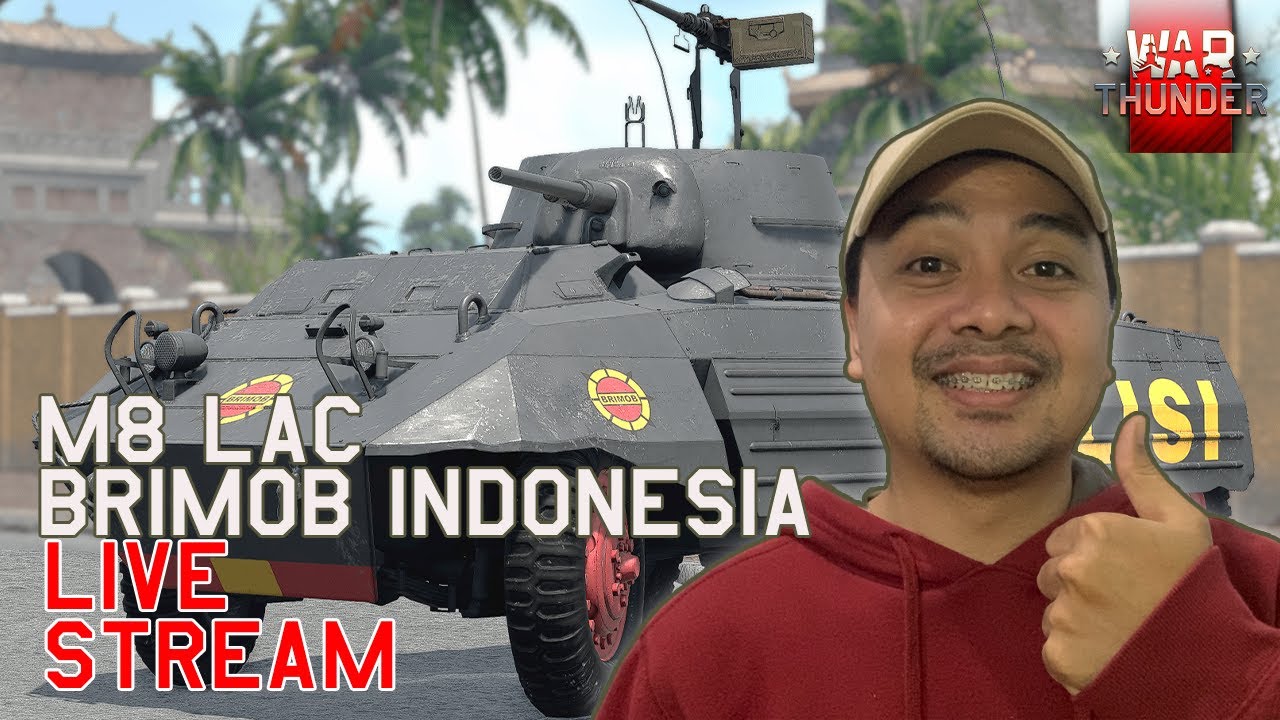 🔴PREMIUM LIGHT TANK M8 LAC BRIMOB BR 1.0 - WAR THUNDER INDONESIA - YouTube