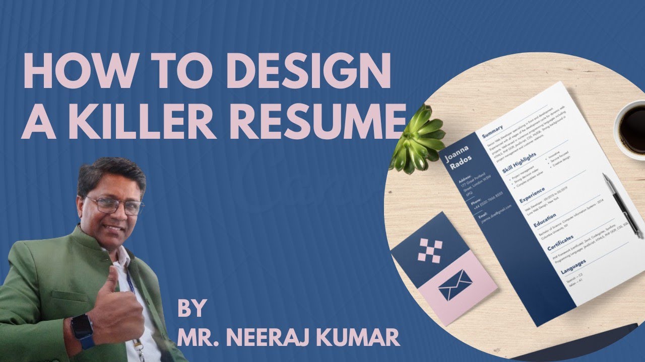 Killer Resume Design 2024 |Powerful Tips & Tricks |Write a Resume Like ...