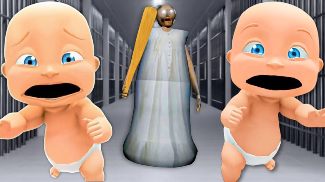 Babies Escape GRANNY PRISON! - YouTube