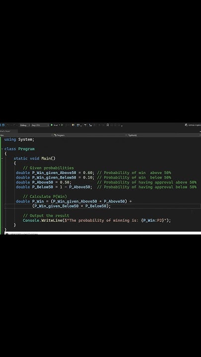 bayer theorem president election winning chance in just 5 lines of ...