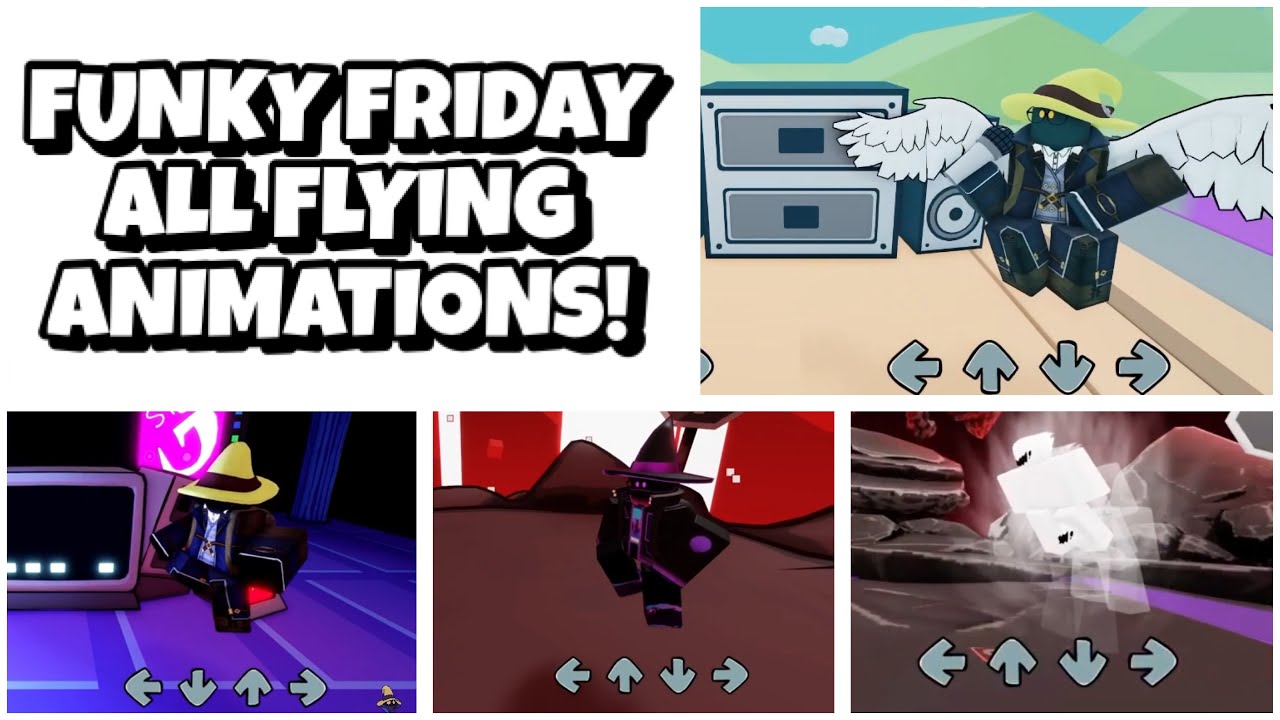 [UPDATED] FUNKY FRIDAY ALL FLYING ANIMATIONS | FUNKY FRIDAY ALL ...