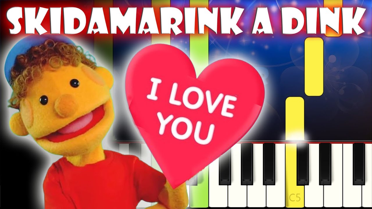 Skidamarink A Dink A Dink - Super Simple Songs | Piano Tutorial ...
