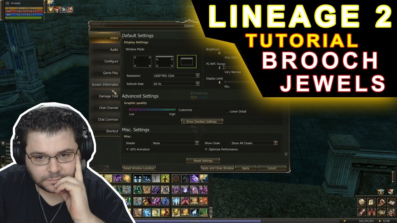 Lineage 2 - Brooch Jewels (La Vie En Rose) - Tutorial em português (PT ...