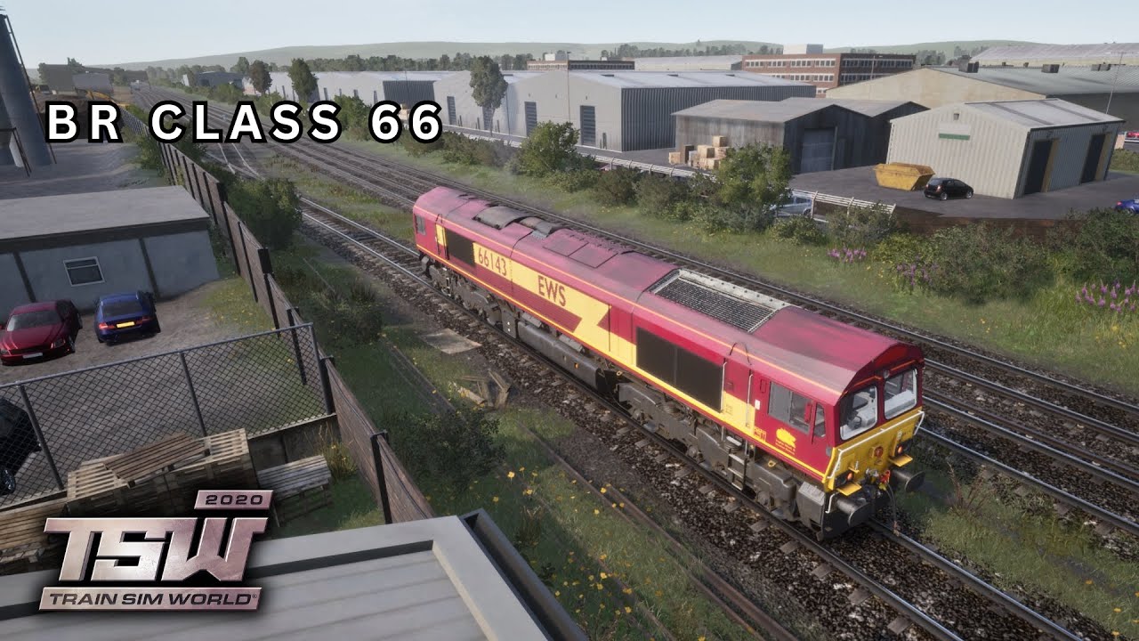Train Sim World Gameplay - Intro & Class 66 Locomotive Tutorial! - YouTube