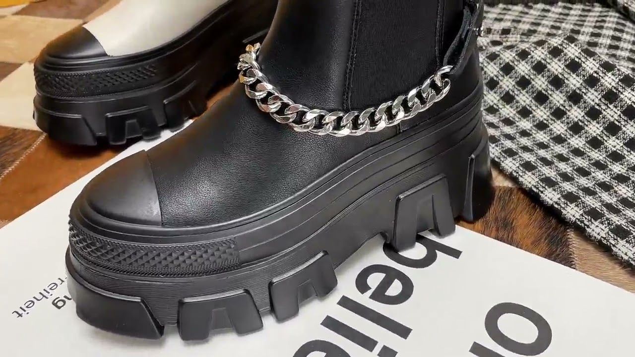 Ghete dama Trust - PAPUCEI-CHIC.RO - YouTube