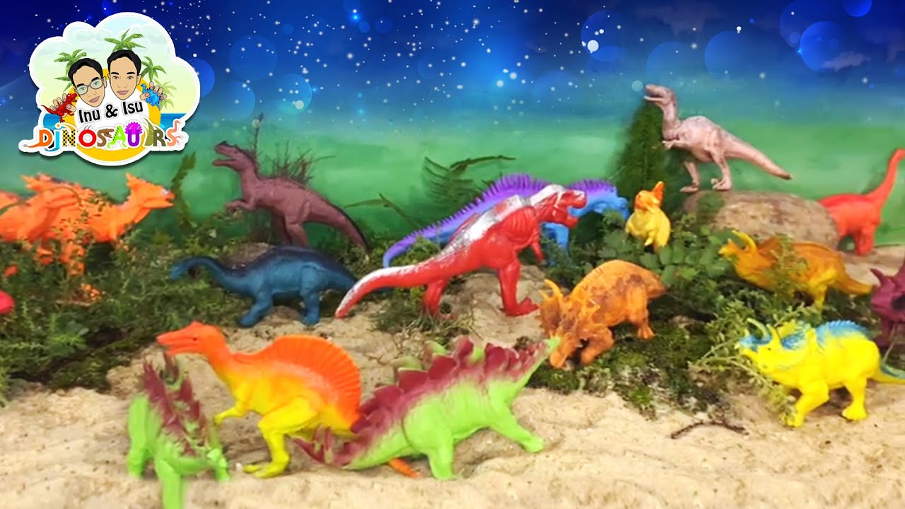 Dinosaurs For Kids - Let's Learn Dinosaurs Names! - YouTube