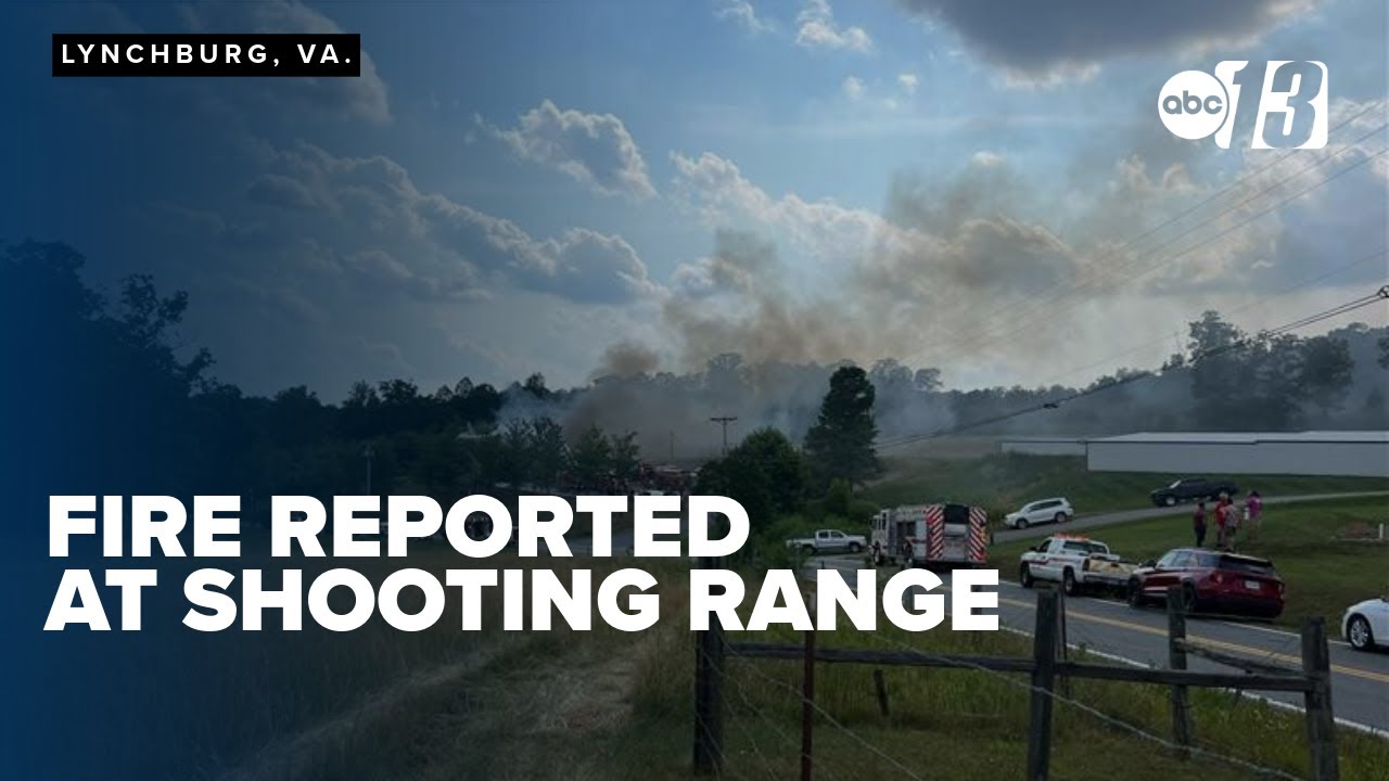 LIVE: FIRE REPORTED at Lynchburg Arms and Indoor Shooting Range - YouTube