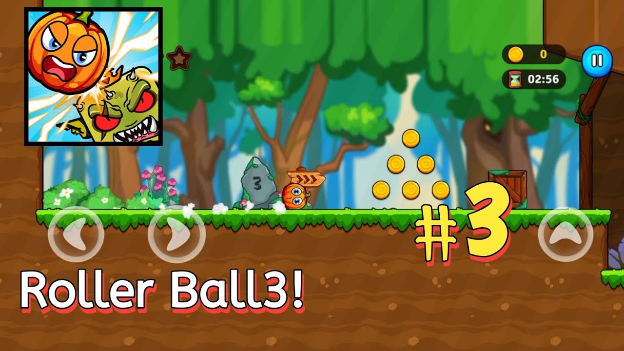 Roller Ball 3: Jungle World ||Level 3 NEW GAMEPLAY || Android, iOS 👻🖤|| walkthrough - YouTube