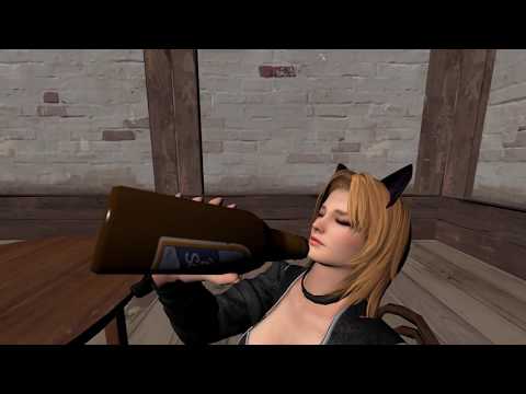 Giantess Growth - Tina gotta drink something