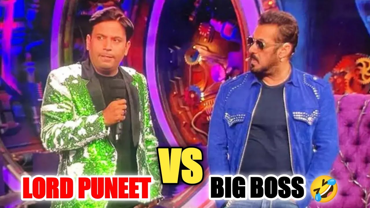 Lord Puneet vs Big Boss 😎 | puneet superstar big boss episode | puneet ...