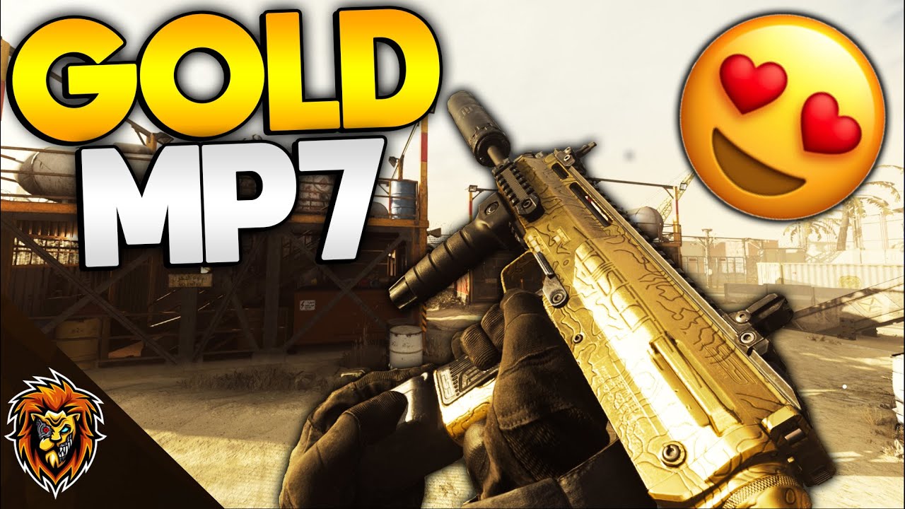 GOLD MP7 - Modern Warfare - YouTube