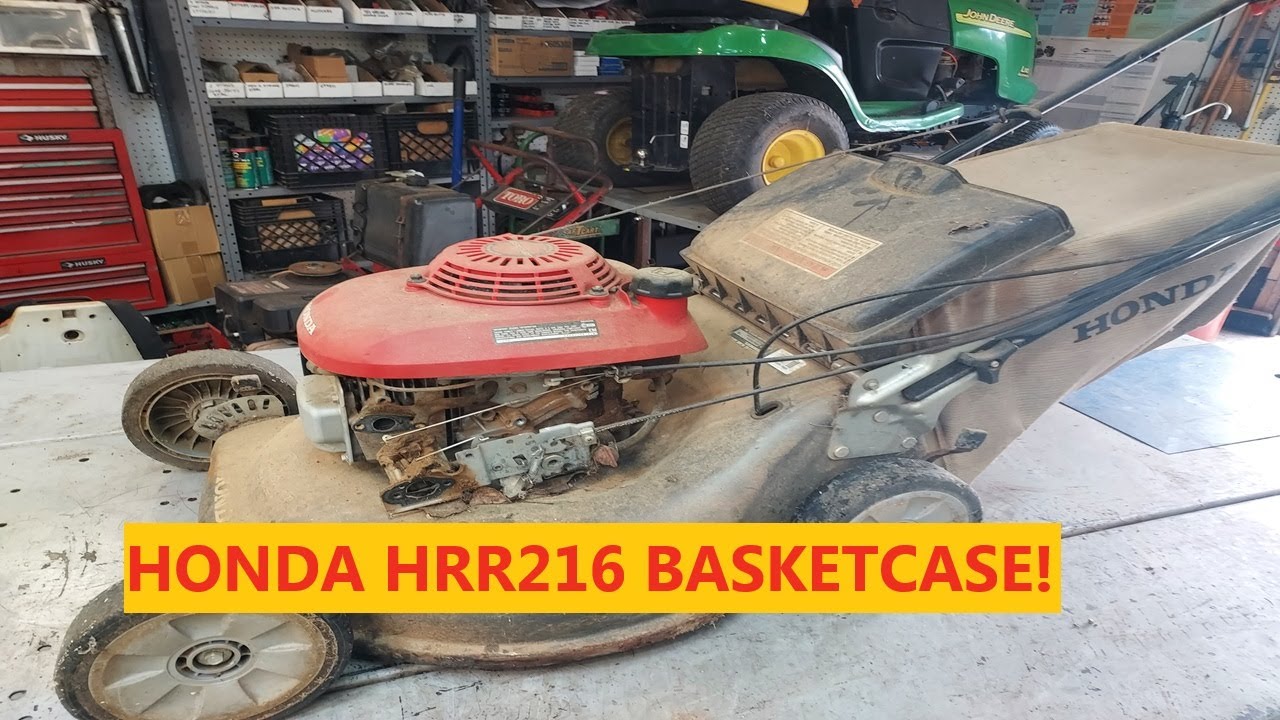 Honda Push Mower HRR216 Revival! - YouTube