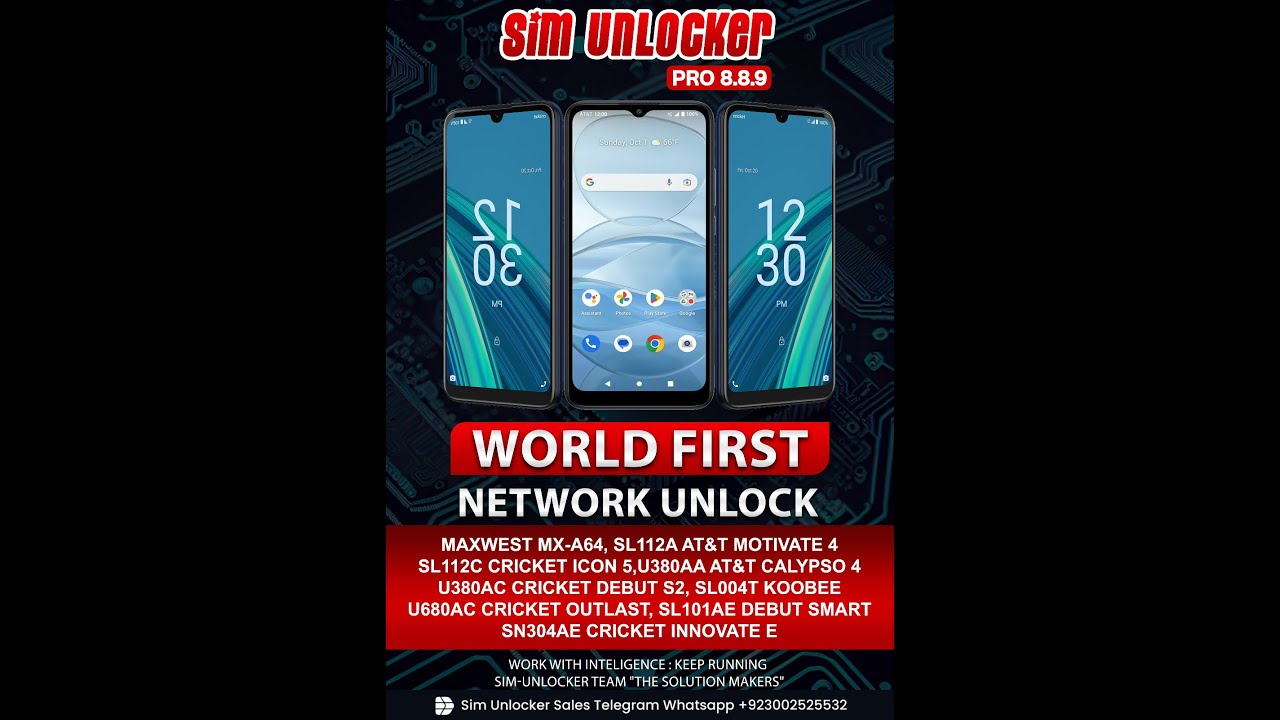 | Sim-Unlocker Pro | Coosea SL101AE Debut Smart - Guide How to Direct ...