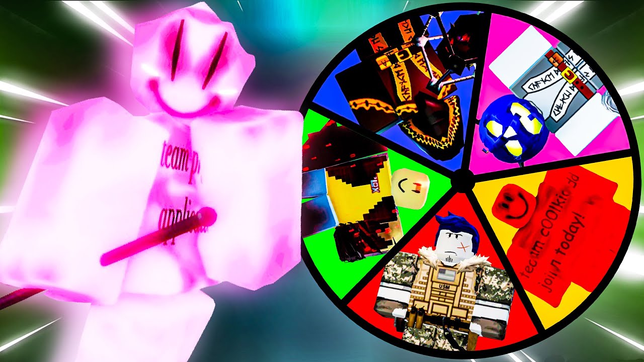 RANDOM WHEEL chooses my CHARACTER — FORSAKEN - YouTube