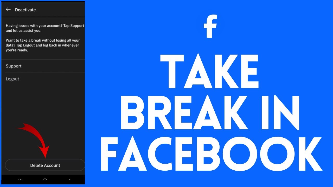 How to Take Break from Facebook (2024) - YouTube