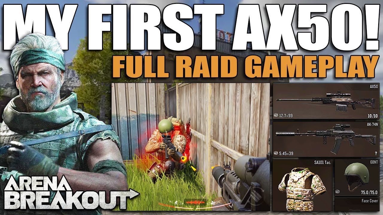 Easiest AX50 EVER! 😂 Arena Breakout Gameplay! - YouTube