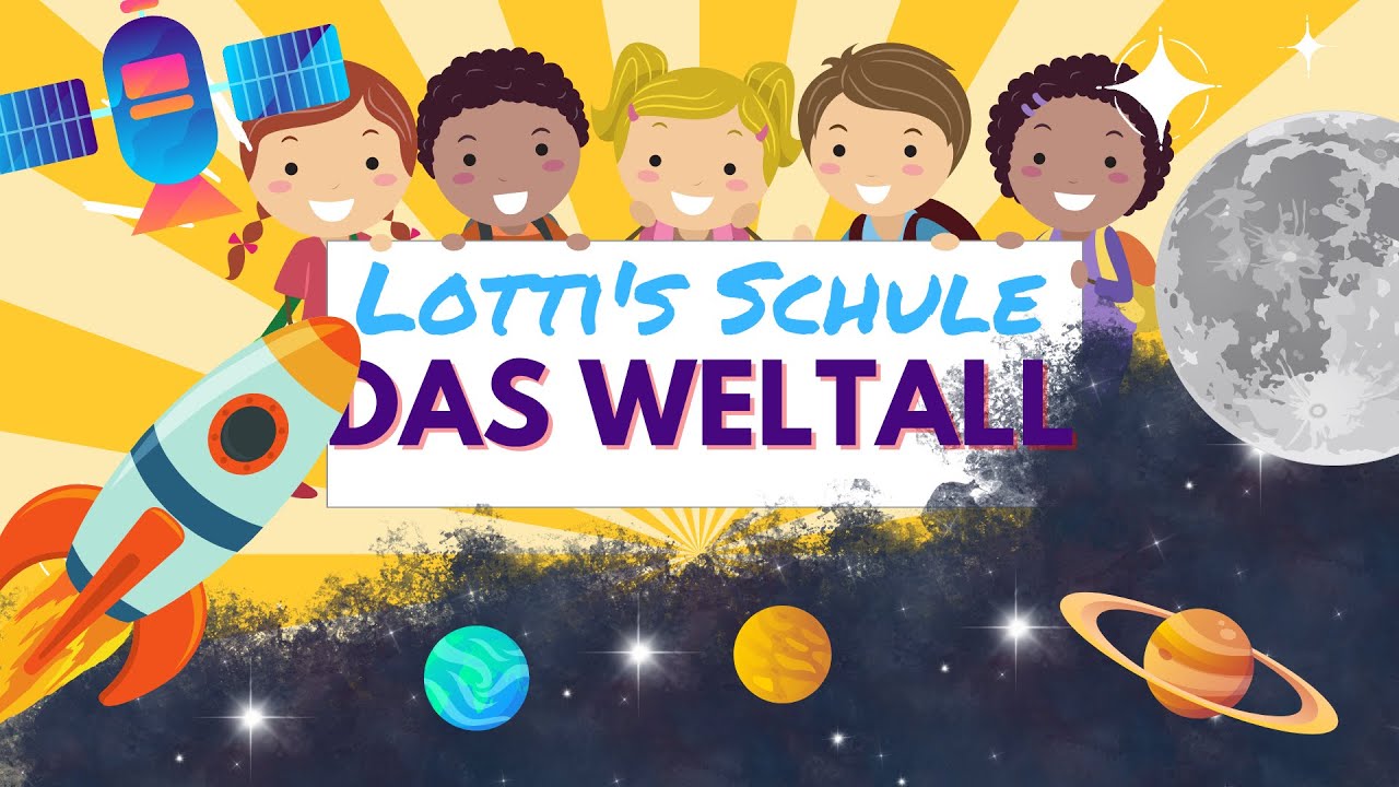 Das Weltall für Kinder einfach erklärt! Unser Sonnensystem! #lernvideos ...