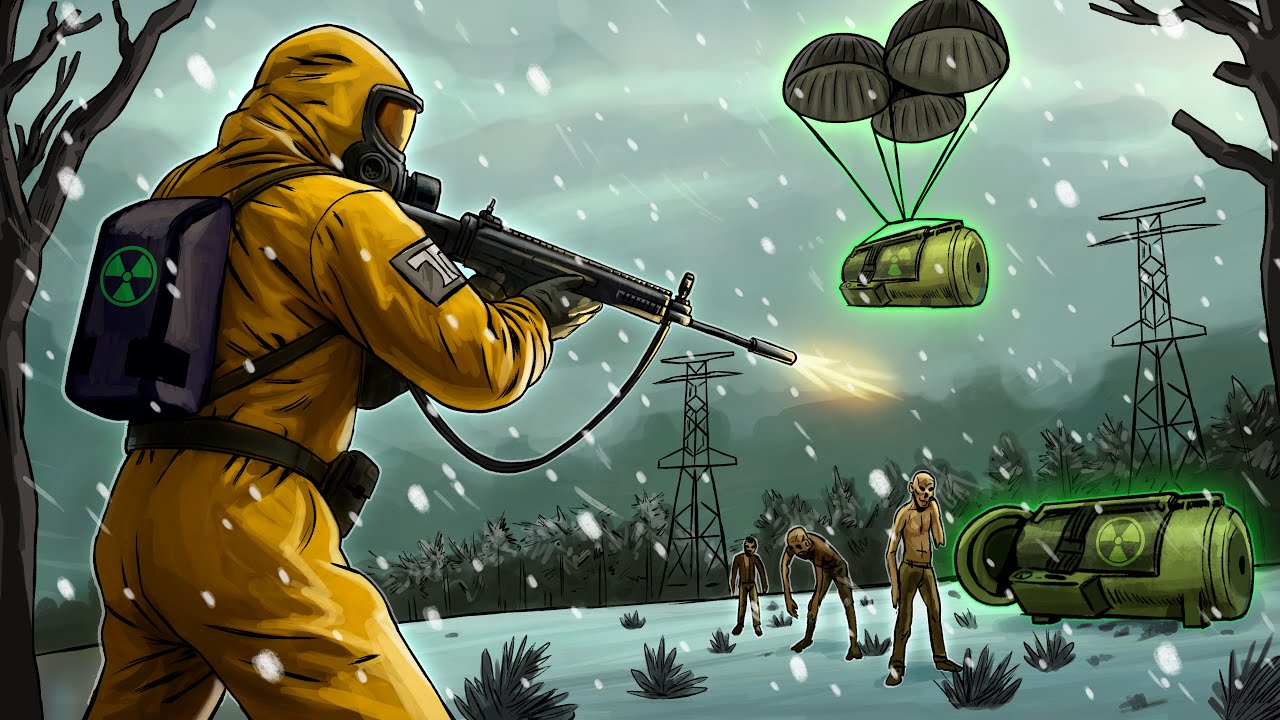 Looting an Airdrop Inside the Radiation Zone in SCUM 1.0! - YouTube