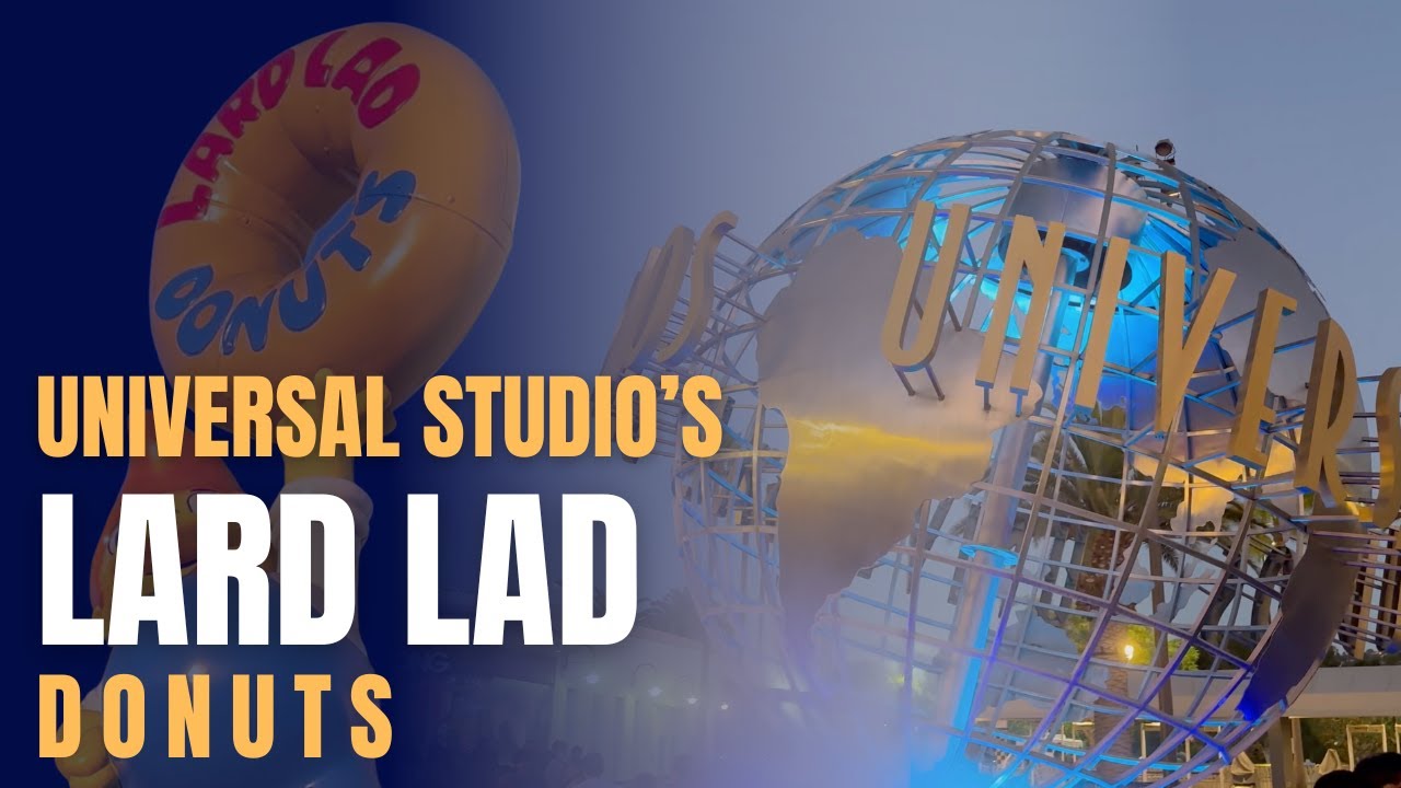 Universal Studios Hollywood - The Simpson's Lard Lad Donuts Quick ...