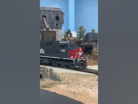 SP 146 Entered Van Auken #funrun #texas #modeltrains #hoscale #dcc #fun #southernpacific #sp # ...