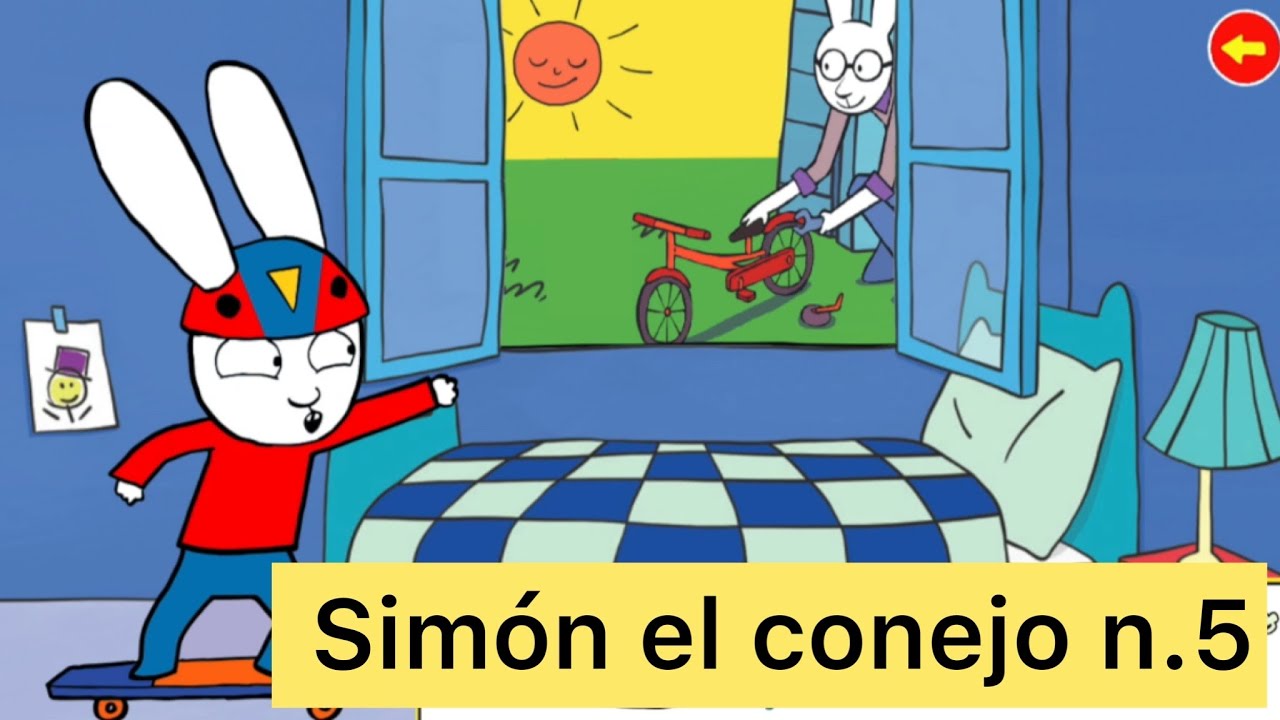 Simon el conejo(español)*Aprende con simon*Los mejores juegos para ...