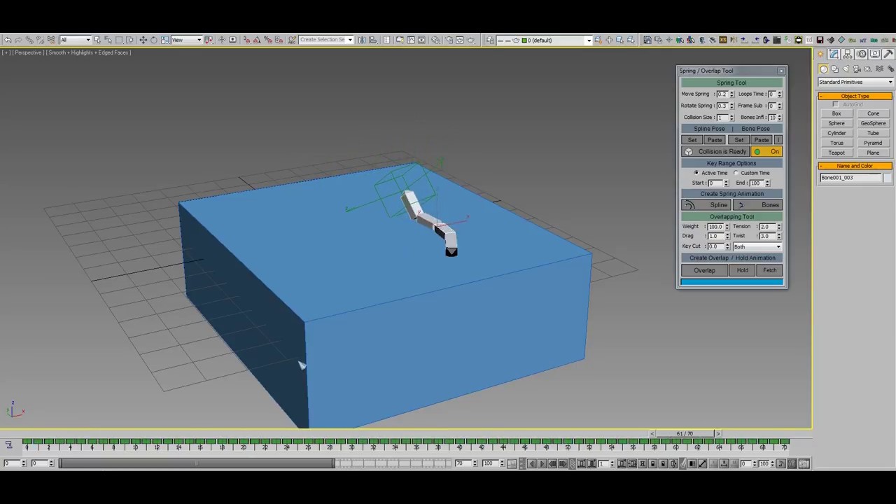 Maxscript - Spring / Overlap Tool - YouTube