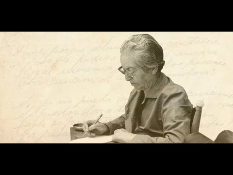 "DAME LA MANO" DE GABRIELA MISTRAL - YouTube