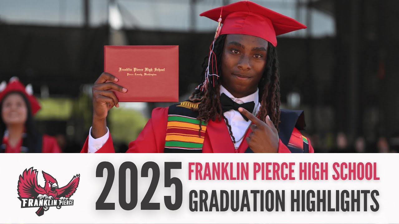Franklin Pierce High School Graduation Highlights 2025 - YouTube