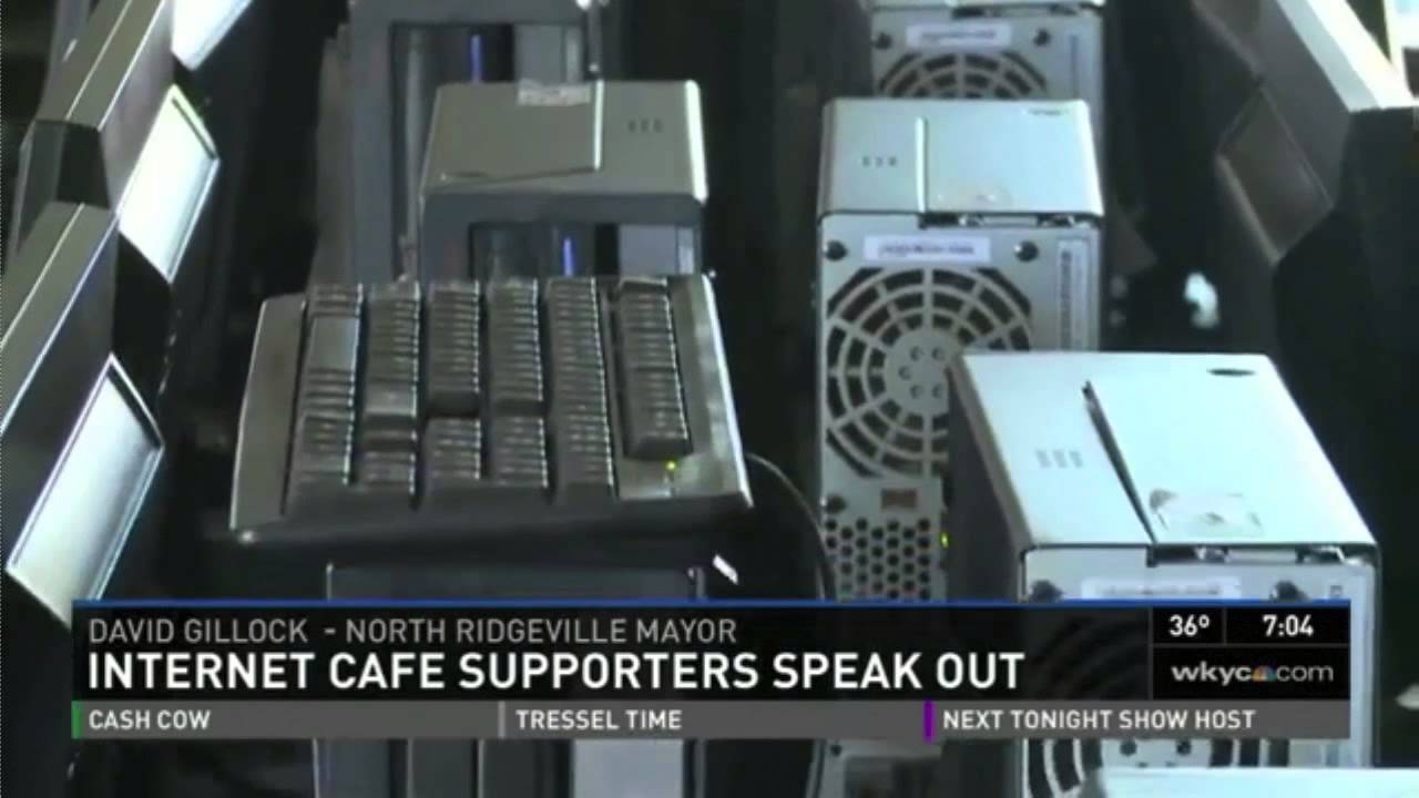 News story about Internet Sweepstakes Cafe - YouTube