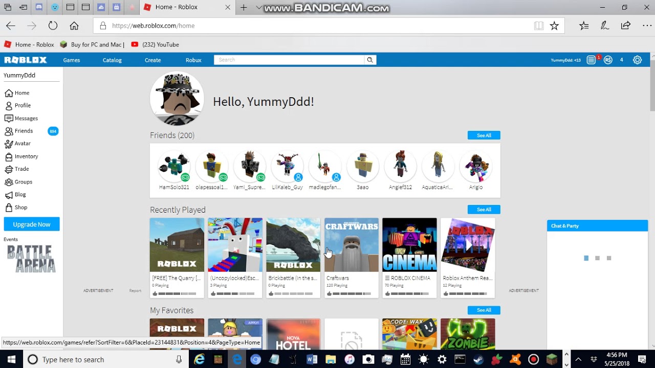I got a warning on roblox... - YouTube