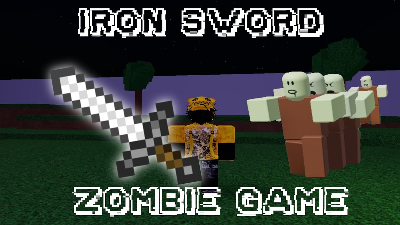 How To Make Iron Sword In Roblox Zombie Game! - YouTube