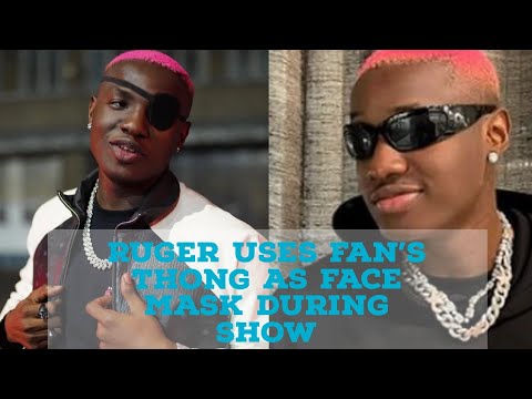 Ruger Turns Thong Into a Facemask - YouTube