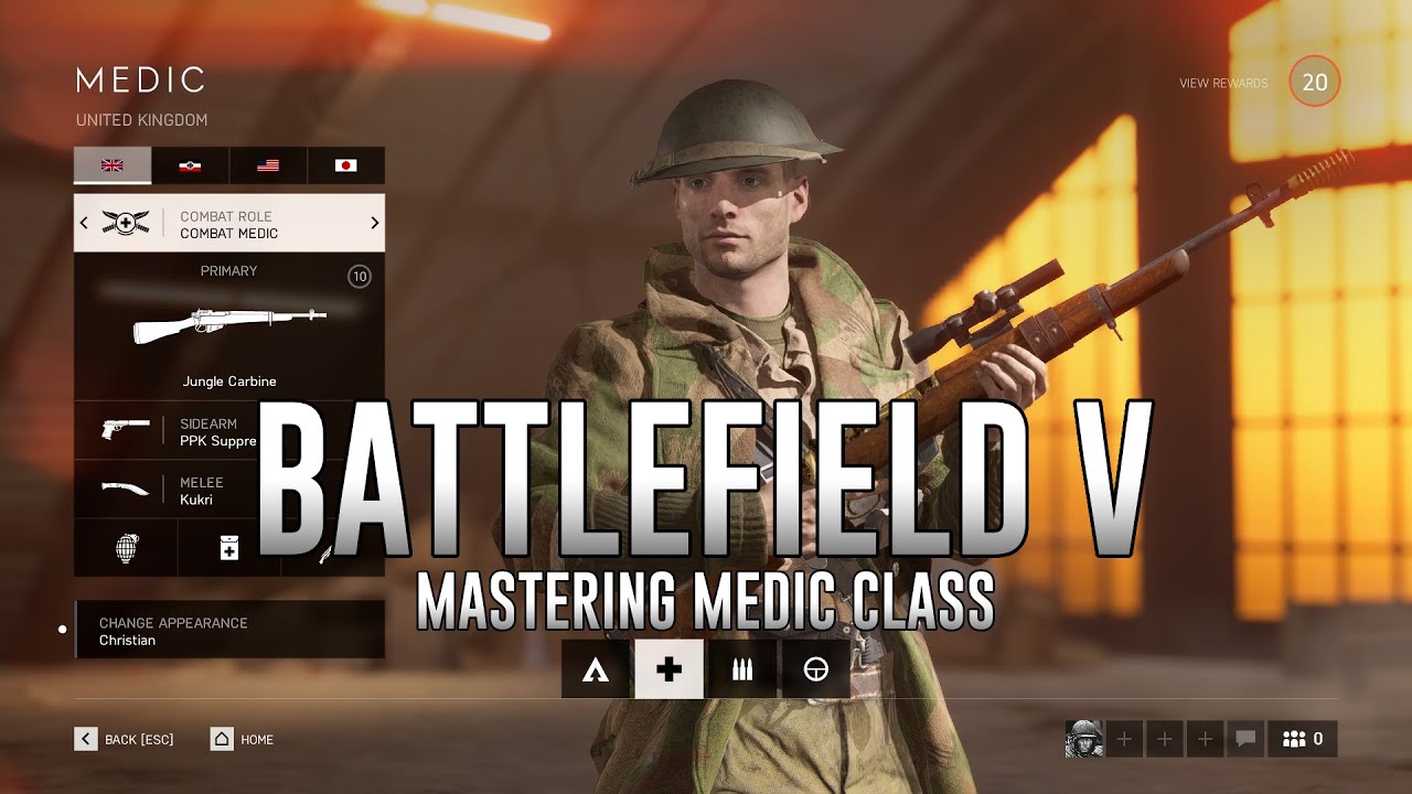 Battlefield 5 - Mastering Medic Class - YouTube