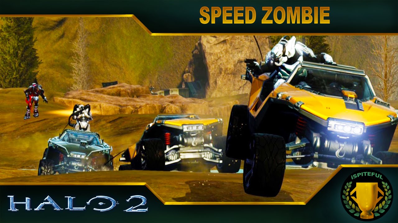 Halo 2 Custom Game : Speed Zombie - YouTube