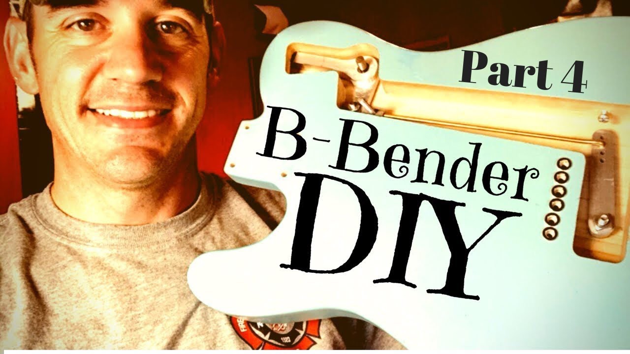 DIY B Bender Guitar Part 4 Order a Kit in the Description - YouTube