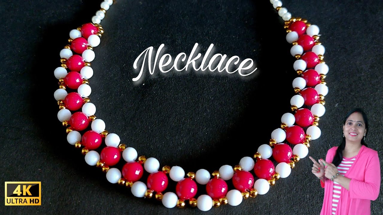 DIY Pearl Necklace Designs Ideas 27| Easy Jewelry Making Tutorial - YouTube