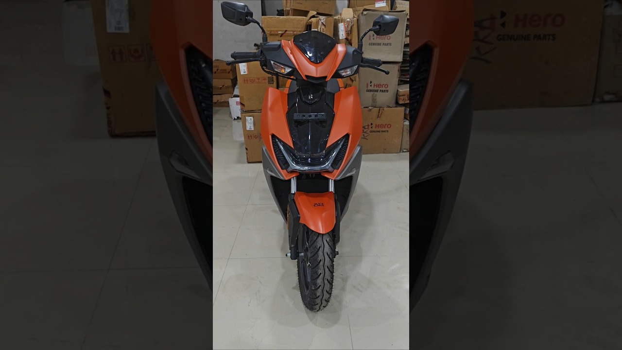 New scooty Hero Xoom xtec 110 - YouTube